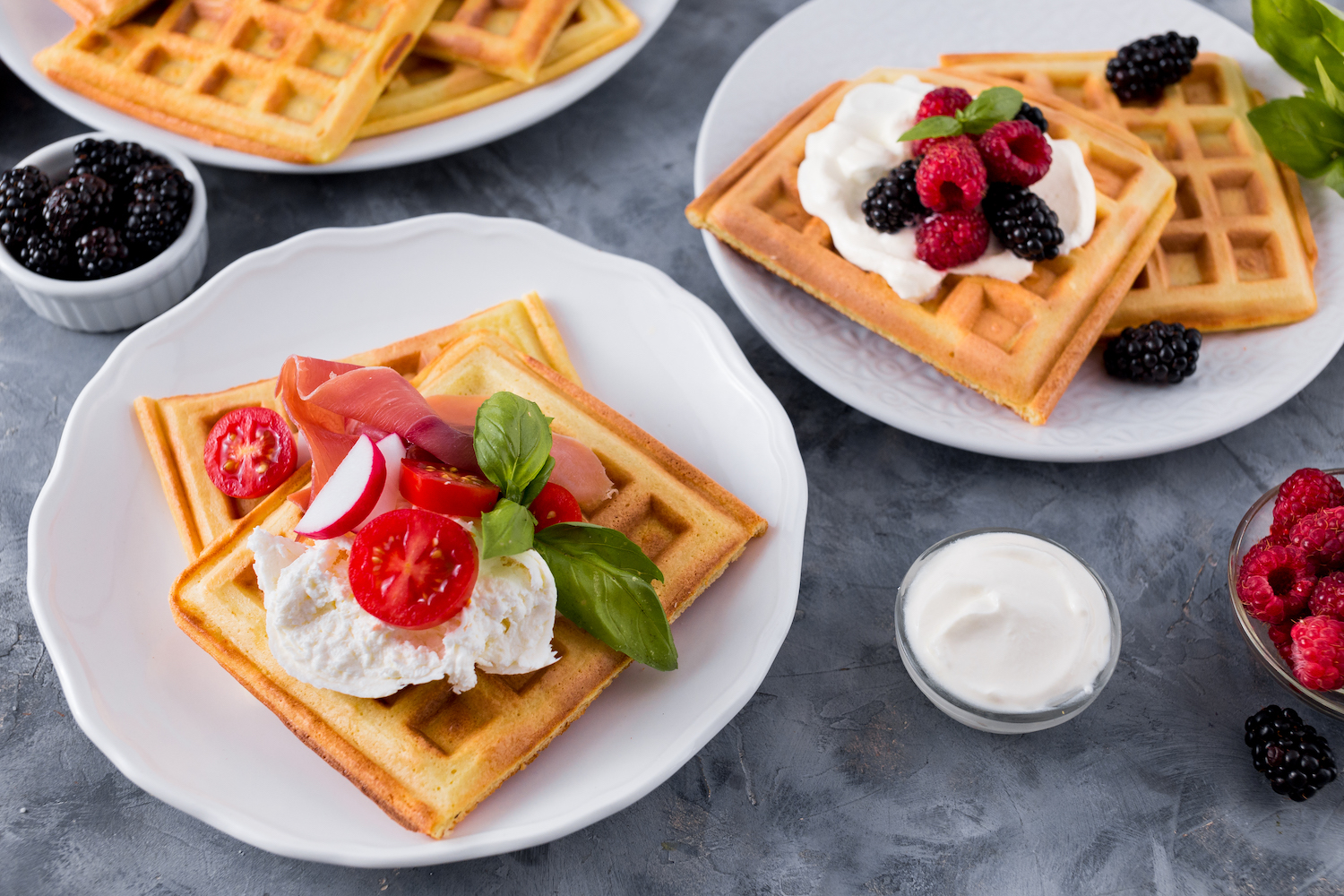 Gofry na słodko i wytrawnie – gofry przepis | Szef Smaku